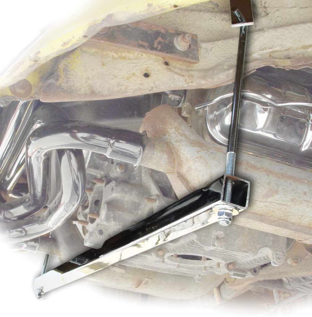 CHROME REAR ENGINE BRACE | Rancho Performance Centers